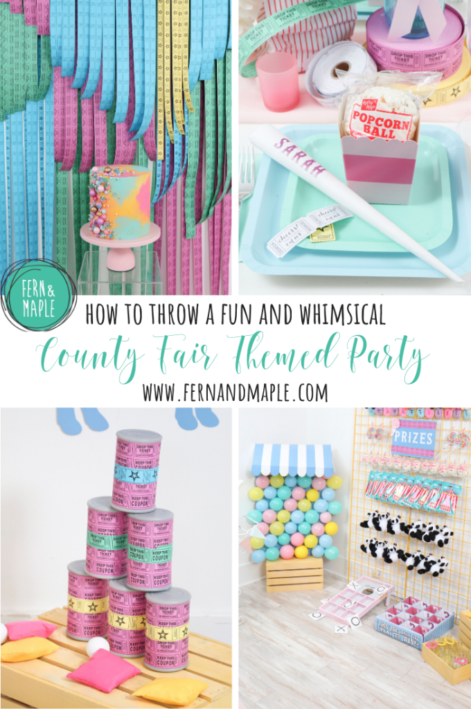 County Fair Themed Party - Fern and Maple