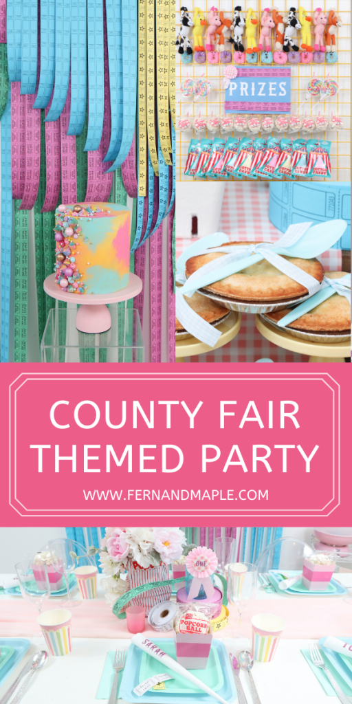 County Fair Themed Party - Fern and Maple