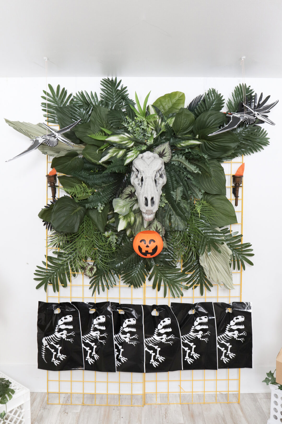 Dinosaur Themed Halloween Party - Fern and Maple