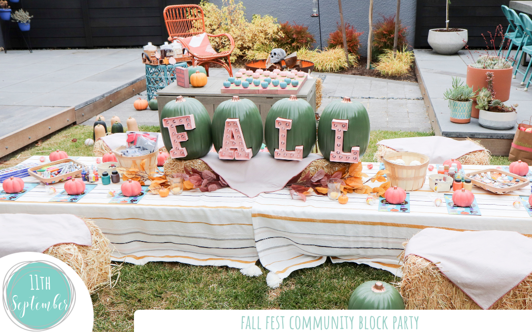 How to Throw a Fun and Safe Fall Festival Block Party | Fern and Maple