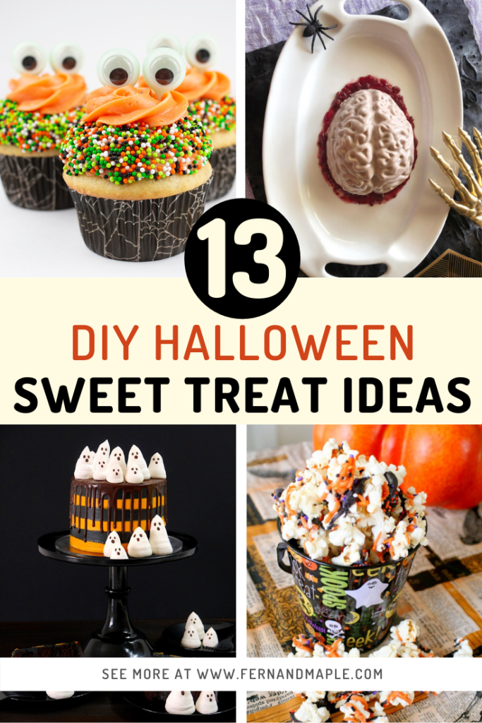 13 DIY Halloween Sweet Treat Ideas - Fern and Maple