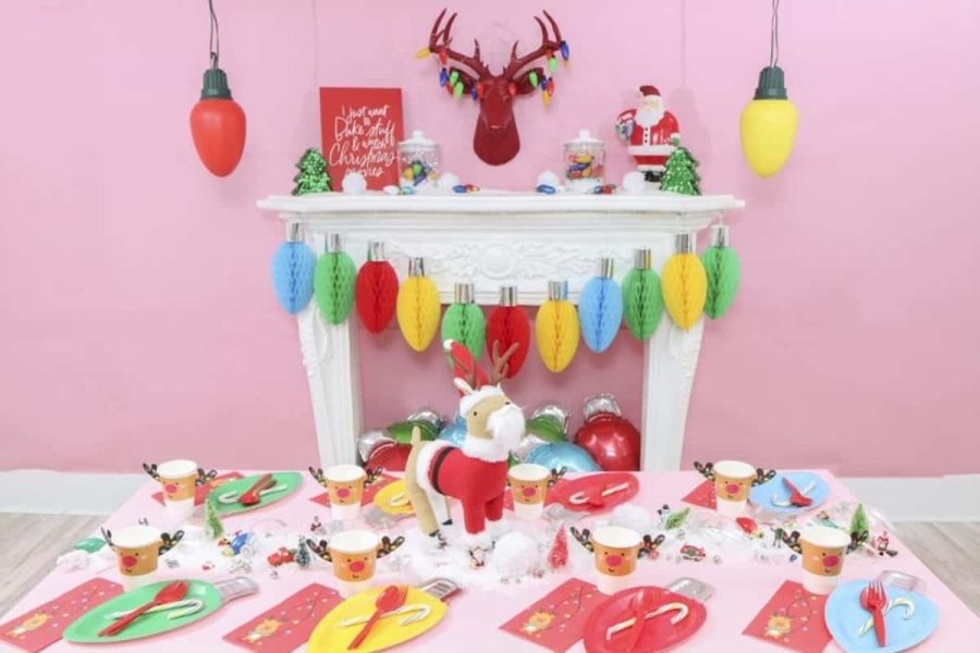 Merry and Bright Christmas Light Craft Party for Kids - Fern and Maple