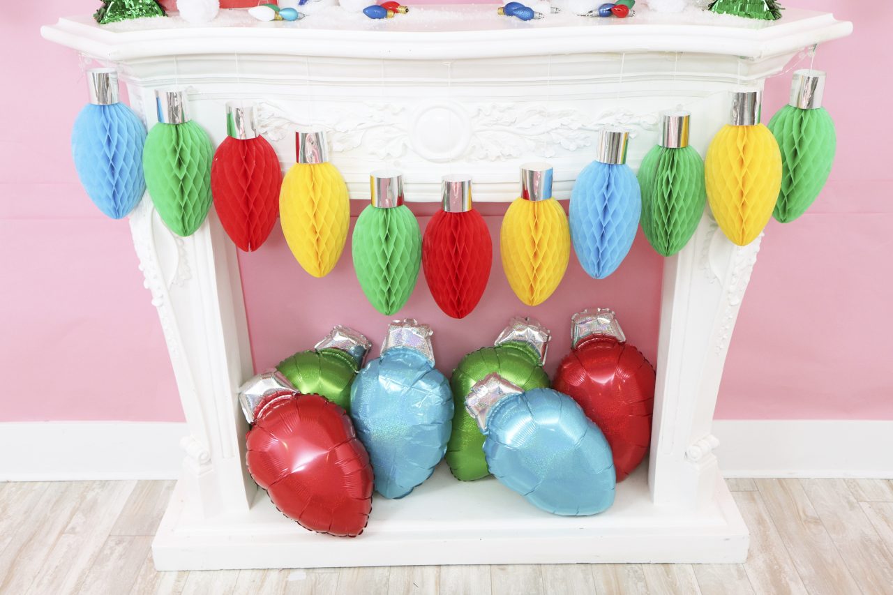 Merry and Bright Christmas Light Craft Party for Kids - Fern and Maple