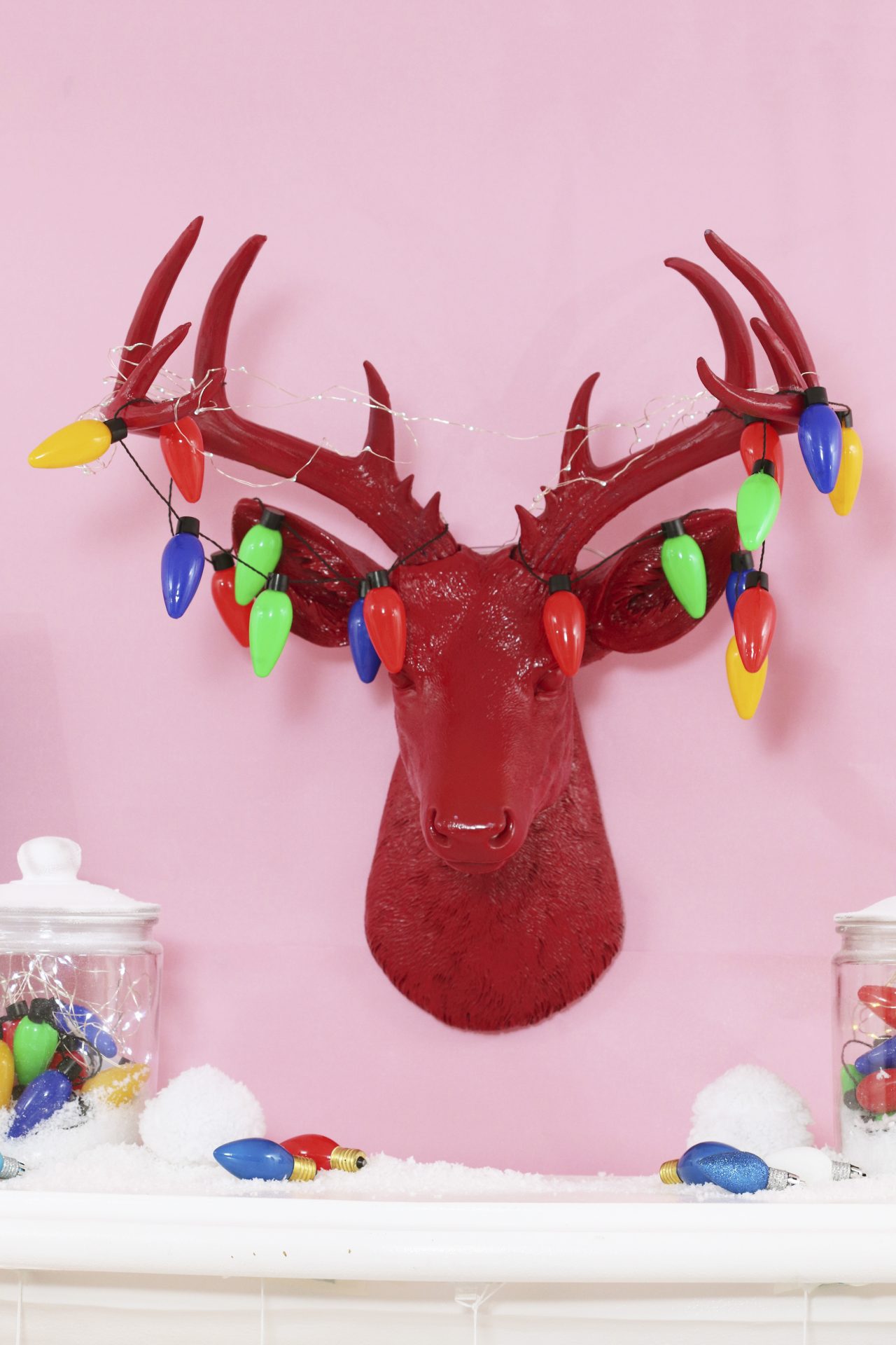 Merry and Bright Christmas Light Craft Party for Kids - Fern and Maple