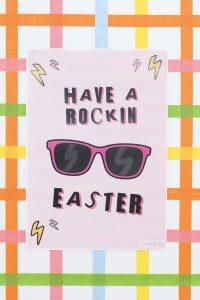 Punk Rock Gnome Easter Party & DIY Backdrop - Fern and Maple
