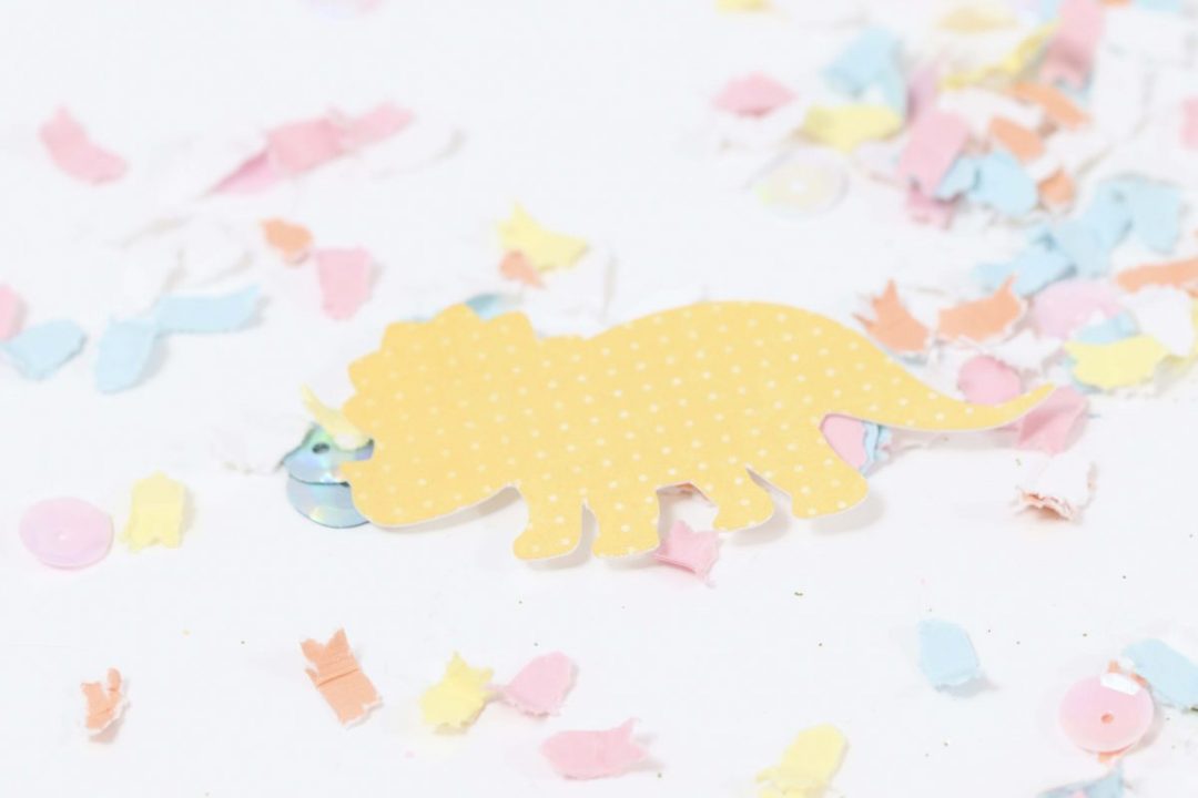 Pastel Spring Dinosaur Party - Fern and Maple
