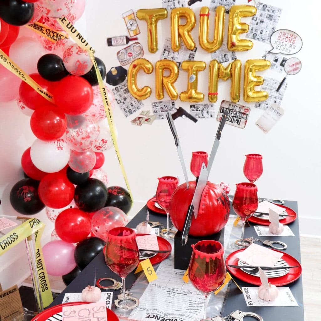 13 Killer True Crime Party Favor Ideas | Fern and Maple