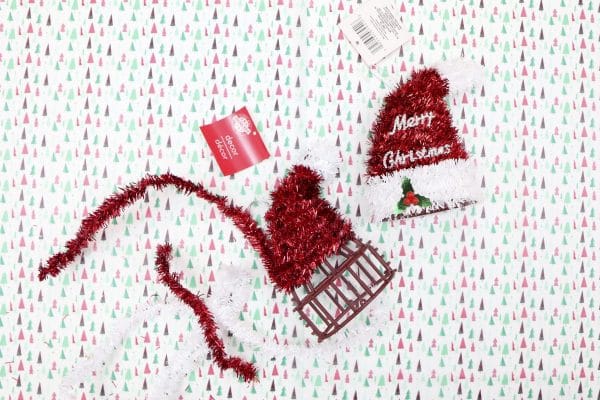 DIY Santa Hat Gift Card Holders - Fern and Maple