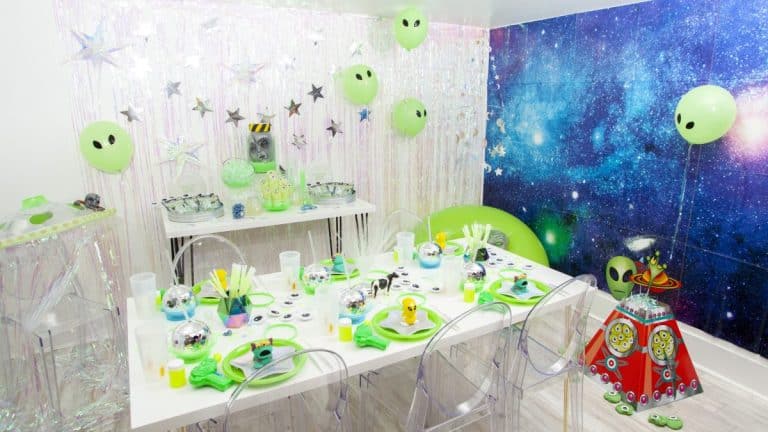 Alien-Themed Halloween Party for Kids or Tweens - Fern and Maple