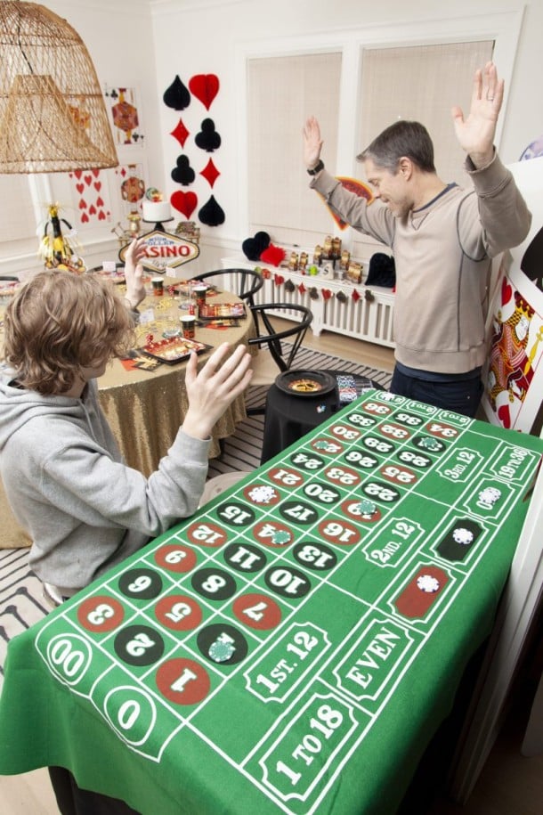 Casino Night Party Ideas - Fern and Maple