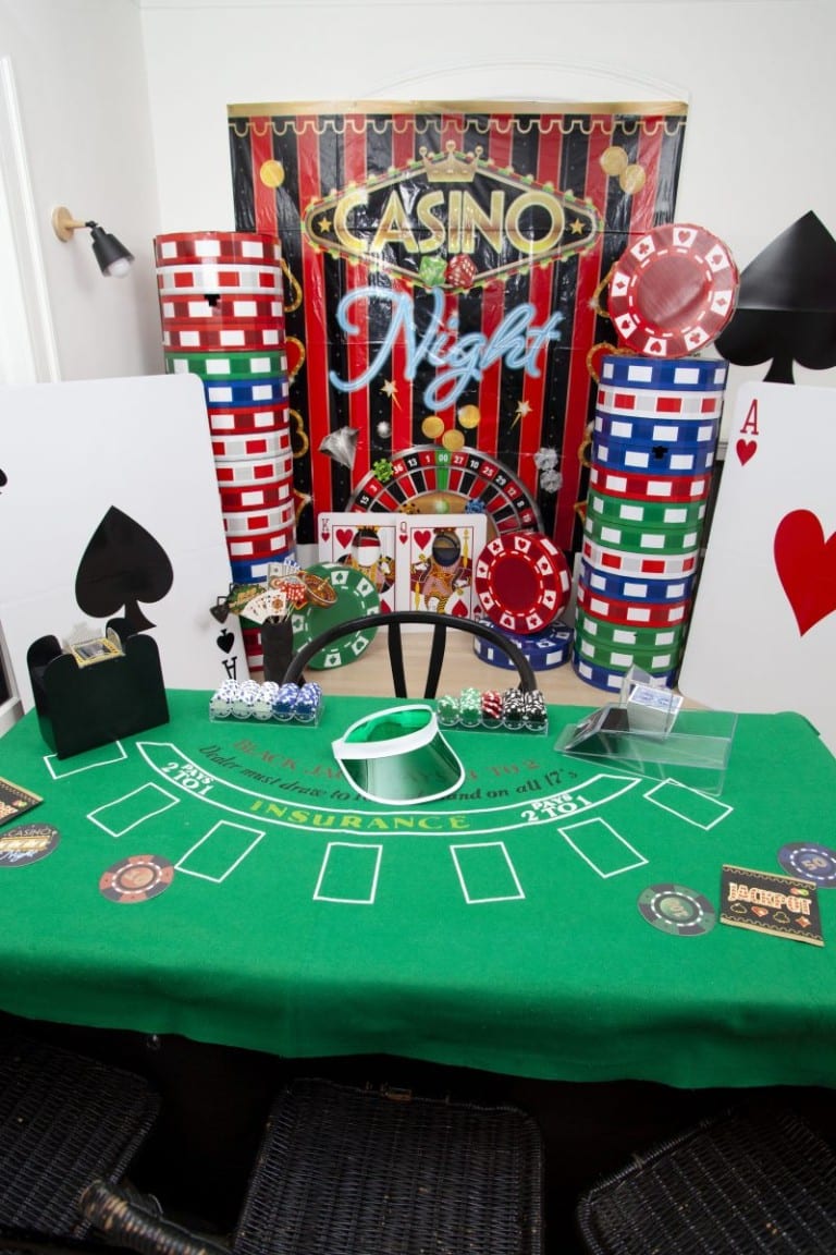 Casino Night Party Ideas - Fern and Maple