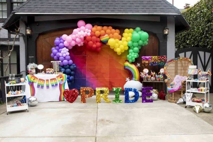 Outdoor Pride Party Ideas - Fern and Maple