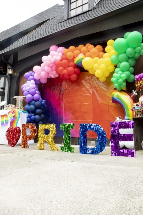 Outdoor Pride Party Ideas - Fern and Maple