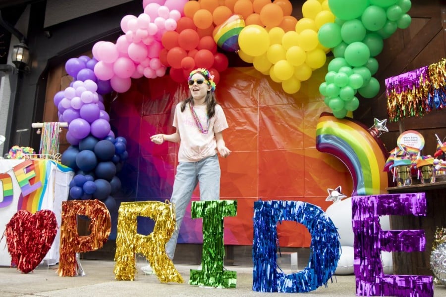 Outdoor Pride Party Ideas - Fern and Maple
