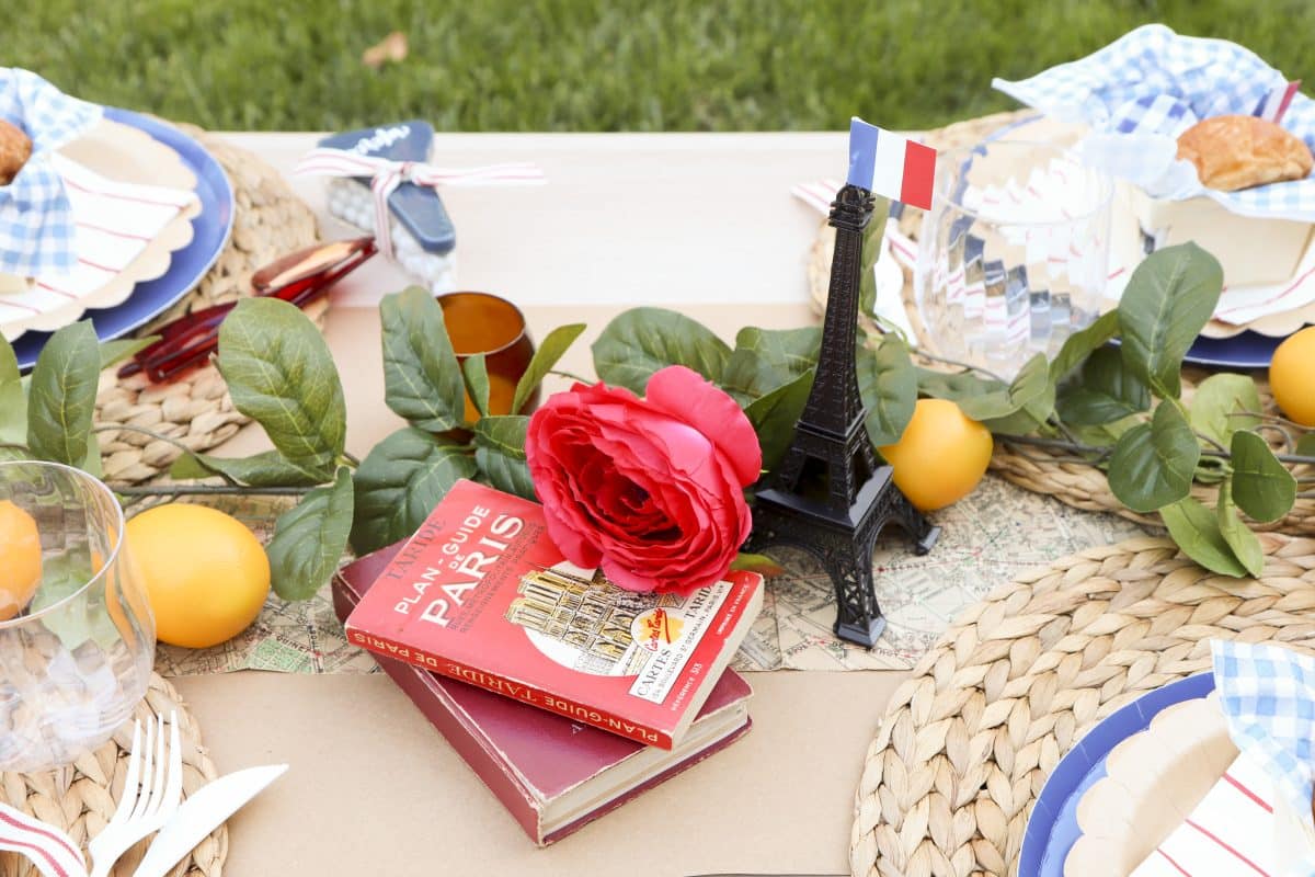 French-Inspired Bridal Shower Picnic - Fern and Maple