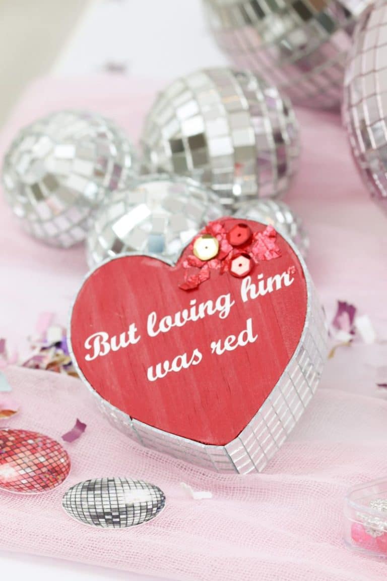 DIY Taylor Swift Lyric Conversation Hearts - Fern and Maple