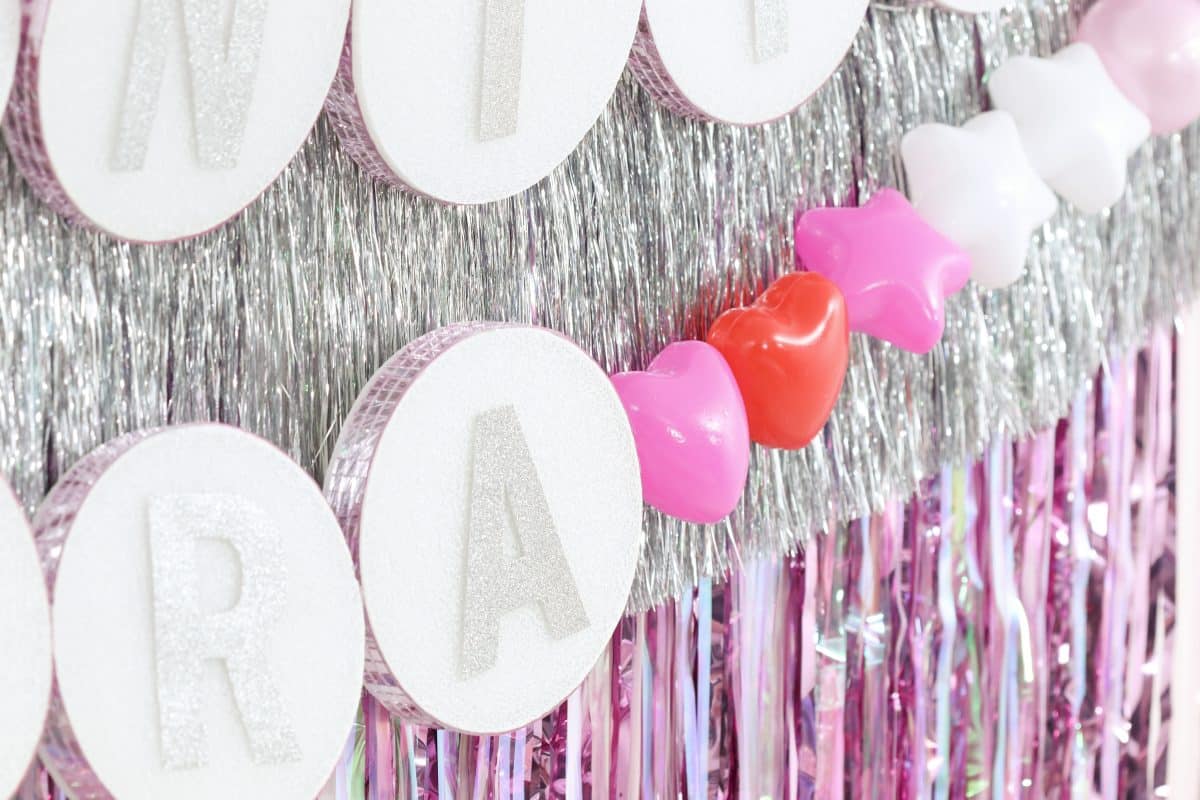 DIY Taylor Swift Valentine's Day Friendship Bracelet Garland - Fern and ...