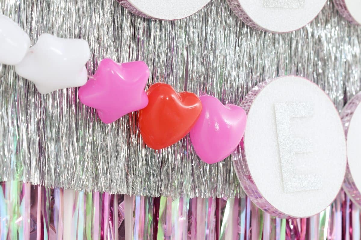 DIY Taylor Swift Valentine's Day Friendship Bracelet Garland - Fern and ...