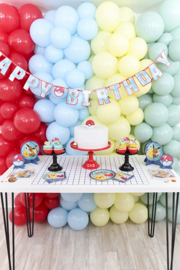 Pokémon Birthday Party - Fern and Maple