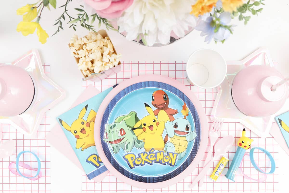 Pink Pokémon Party - Fern and Maple