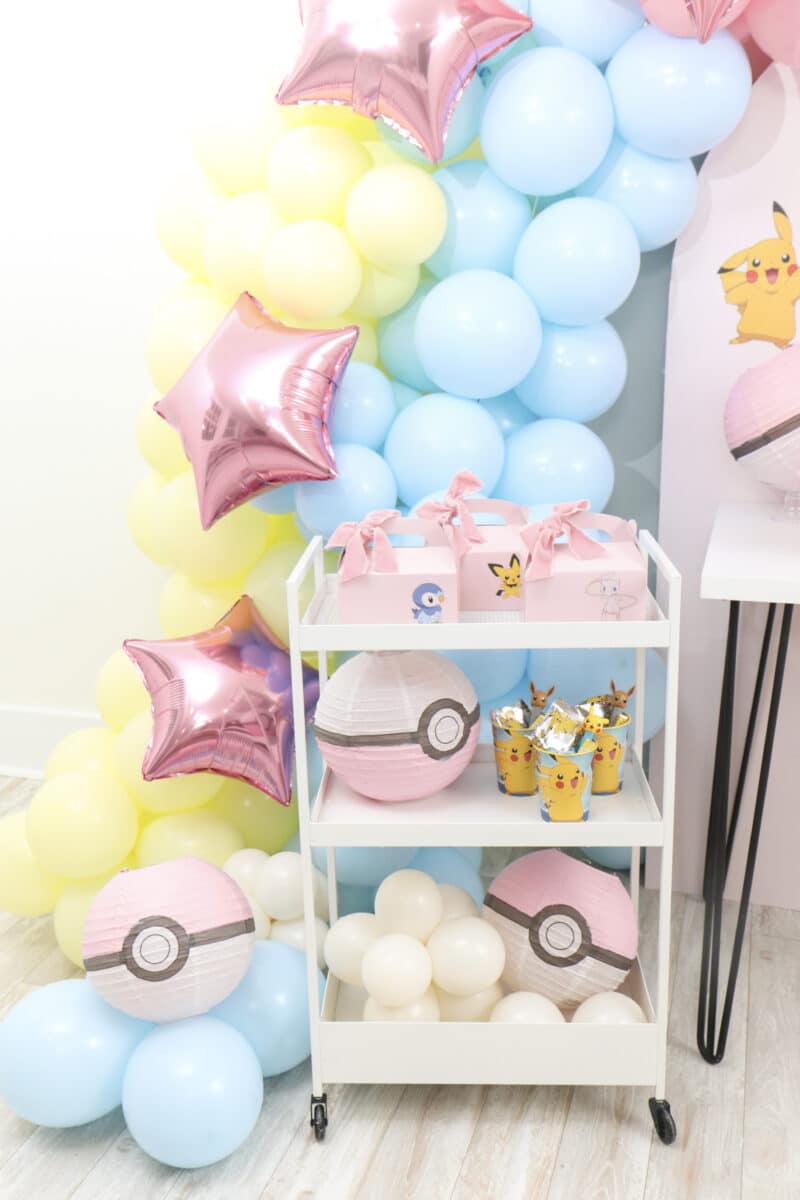 Pink Pokémon Party - Fern and Maple