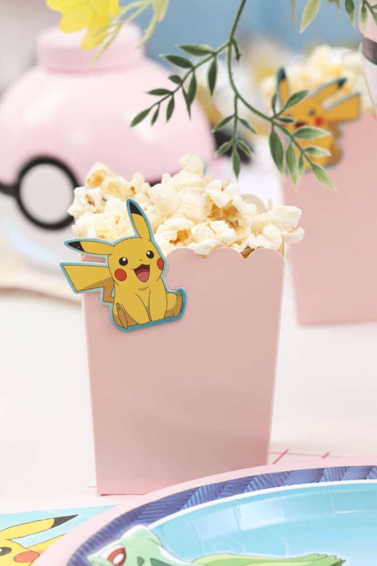 Pink Pokémon Party - Fern and Maple